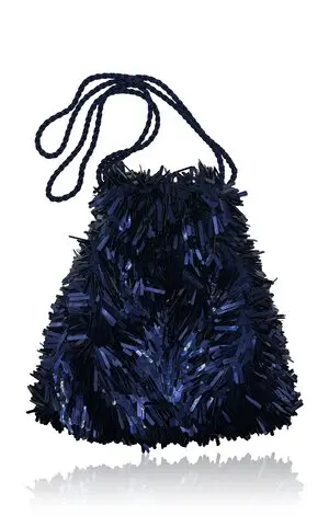 LIZZIE FORTUNATO Gala Bag In Electric Navy