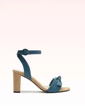 ALEXANDRE BIRMAN Clarita Raffia 75 - Denim