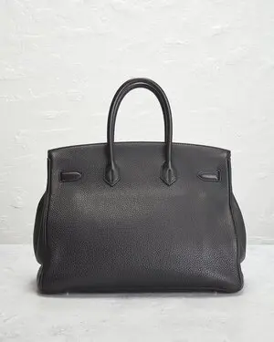 FWRD RENEW Hermes Togo Birkin 35 Handbag