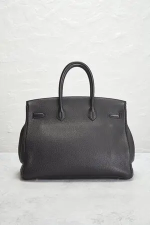 Hermès Togo Birkin 35 Handbag - Etain