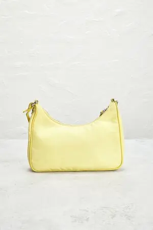 Prada Re-edition 2005 Re-nylon Shoulder Bag - Yellow