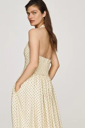 HUTCH V-neck Drop-waist Dress