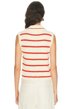 Altuzarra Elmer Striped Knit Vest