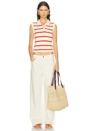Altuzarra Elmer Striped Knit Vest