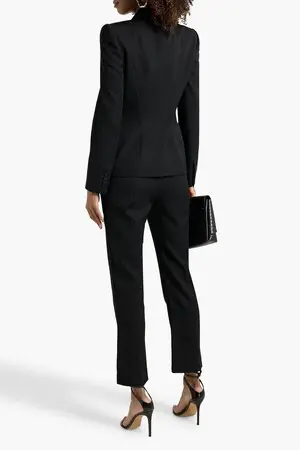Alexander McQueen Zipdetailed Wool Blazer