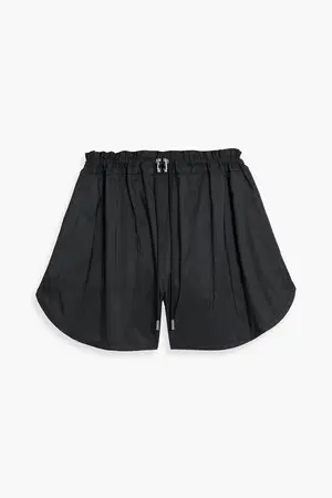 Alexander McQueen Pleated Shell Shorts - Black