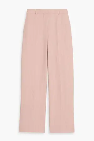 Stella McCartney Wool Wideleg Pants - Blush