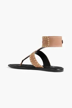 Emilio Pucci Emilia Studded Suede Sandals