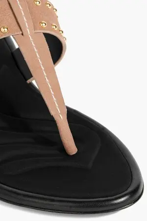 Emilio Pucci Emilia Studded Suede Sandals