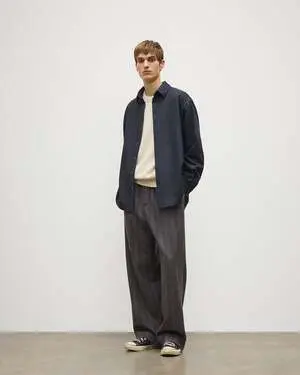 Johnstons Of Elgin Corrie Lean & Abisso Twill Overshirt