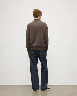 Johnstons Of Elgin Dougla Button Neck Cahmere Jumper