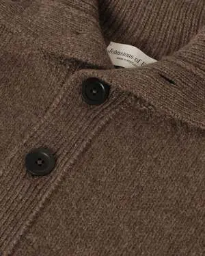 Johnstons Of Elgin Dougla Button Neck Cahmere Jumper