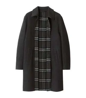 Burberry Wool Mid-length Car Coat