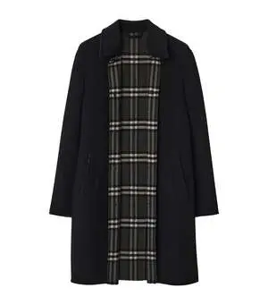 Burberry Wool Mid-length Car Coat