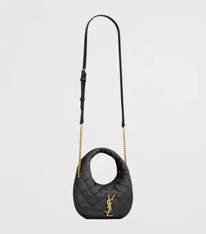 Saint Laurent Mini Calfskin Icarino Top-handle Bag