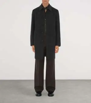 Burberry Wool Mid-length Car Coat
