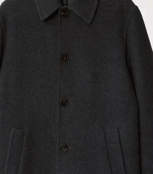 Burberry Wool Mid-length Car Coat