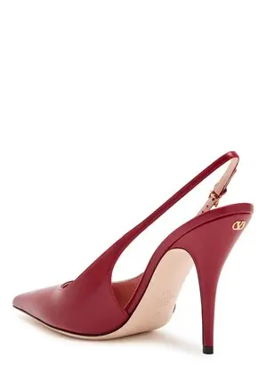 Valentino Garavani 100 Vlogo Slingback Pumps