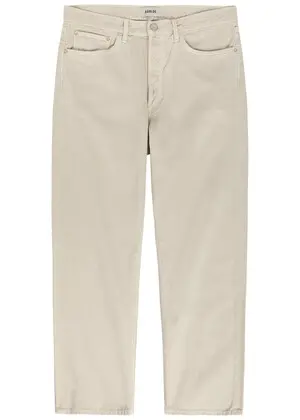 AGOLDE 90s Straight-leg Jeans - Ecru