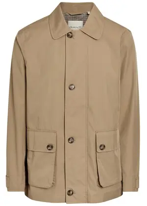 Gant Cotton-blend Barn Jacket - Beige