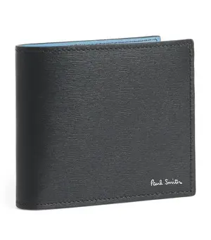 Paul Smith Leather Bifold Wallet - Black