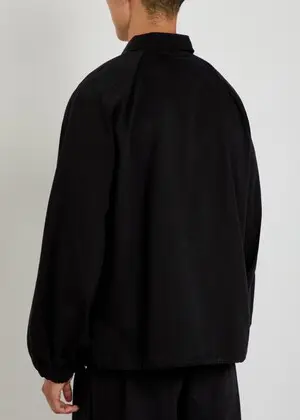 BODE Logo-embroidered Cotton-twill Track Jacket