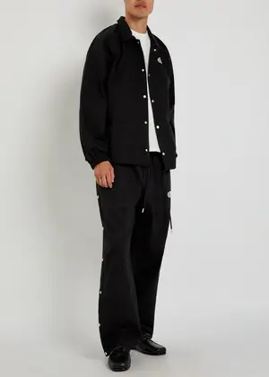 BODE Logo-embroidered Cotton-twill Track Jacket