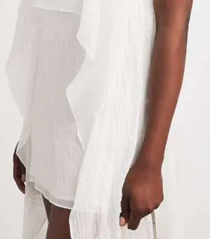Staud Embellished Valencia Mini Dress