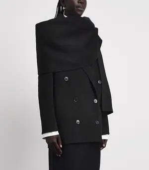 Camilla And Marc Wool-blend Scarf-neck Memoria Coat