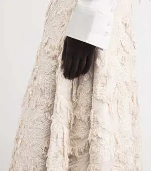 Camilla And Marc Jacquard Fringed Tundra Midi Skirt