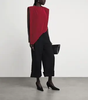 Camilla And Marc Draped Asymmetrical Ravine Top