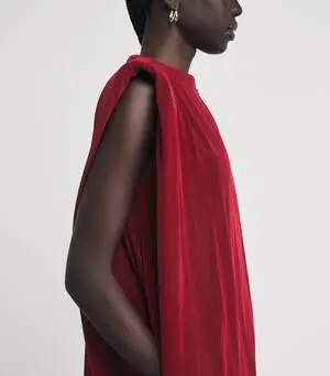 Camilla And Marc Draped Asymmetrical Ravine Top