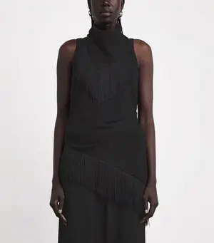 Camilla And Marc Fringed Asymmetric Dune Top