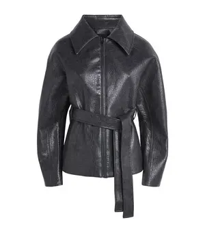 Camilla And Marc Oreno Cropped Belted Jacket