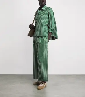 Max Mara Cotton Stripe Shirt