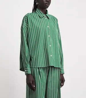 Max Mara Cotton Stripe Shirt