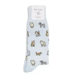 Paul Smith Dog Socks - Blue