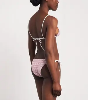 Missoni Metallic Jacquard Triangle Bikini