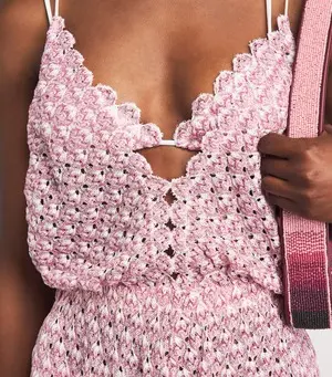 Missoni Metallic V-neck Jumpsuit