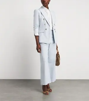 Veronica Beard Cassidee Wide-leg Trousers