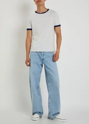AGOLDE Afton Relaxed Straight-leg Jeans