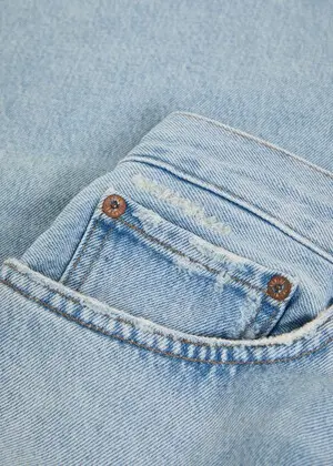 AGOLDE Afton Relaxed Straight-leg Jeans
