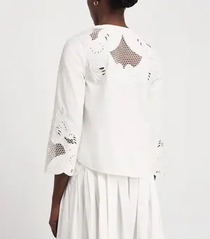 Veronica Beard Cotton Suniva Blouse
