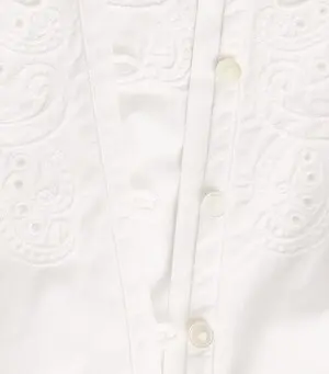 Veronica Beard Cotton Suniva Blouse