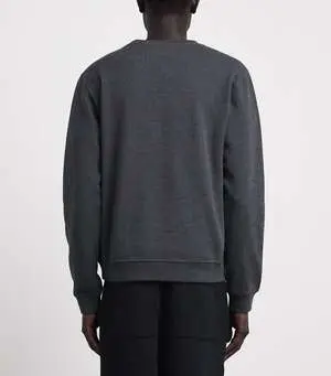 Harrods Cotton Jersey Logo Sweatshirt