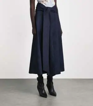 Gabriela Hearst Denim Zivan Maxi Skirt