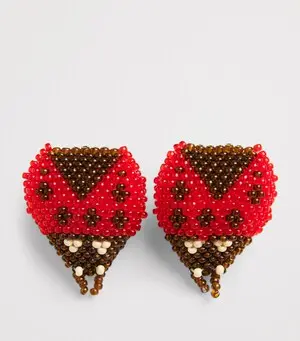 KONGES SLOJD Beaded Ladybug Hair Clips