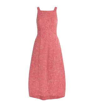 Camilla And Marc Tweed Midi Dress - Red