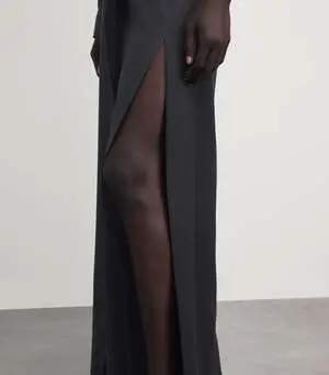 Camilla And Marc Virgin Wool One-shoulder Maxi Dress