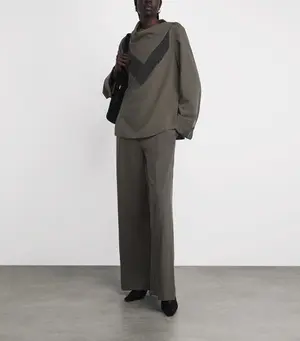 Camilla And Marc Draped-neck Una Shirt
